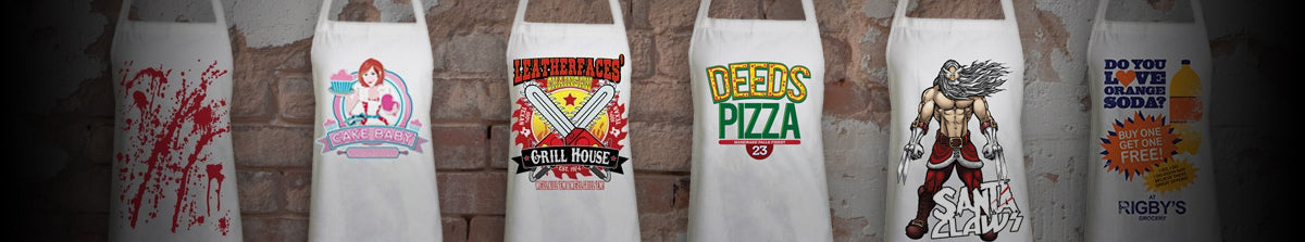 Weird and Funny Aprons – Buy at Grindstore