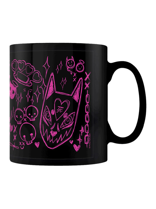 Pinku Kult 2005 Black Mug