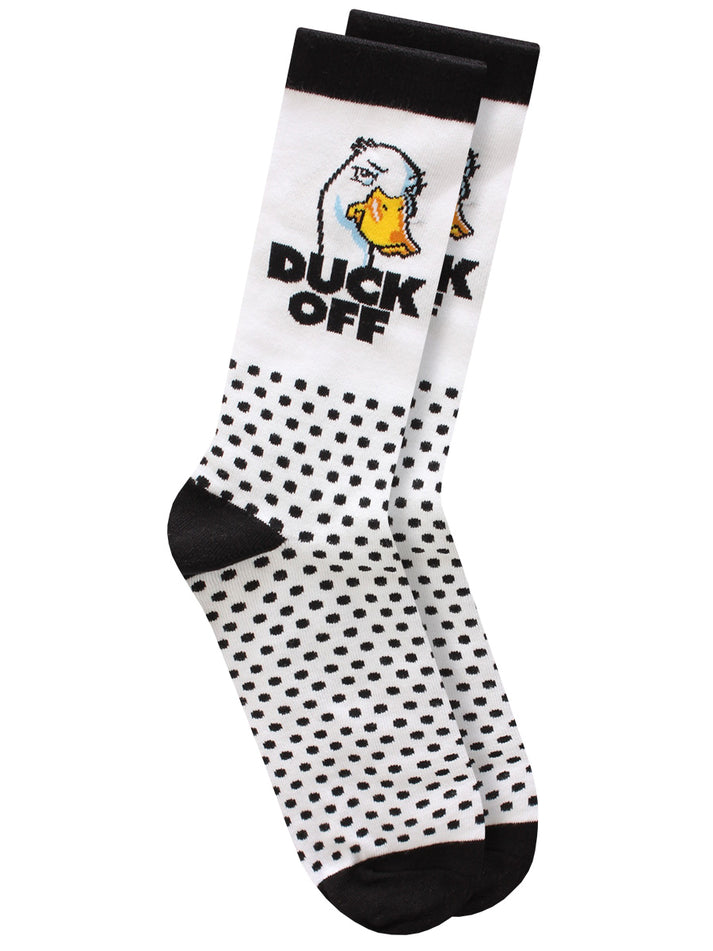 Twisted Soles Duck Off Adult Socks (1 Pair) Size UK 8-12