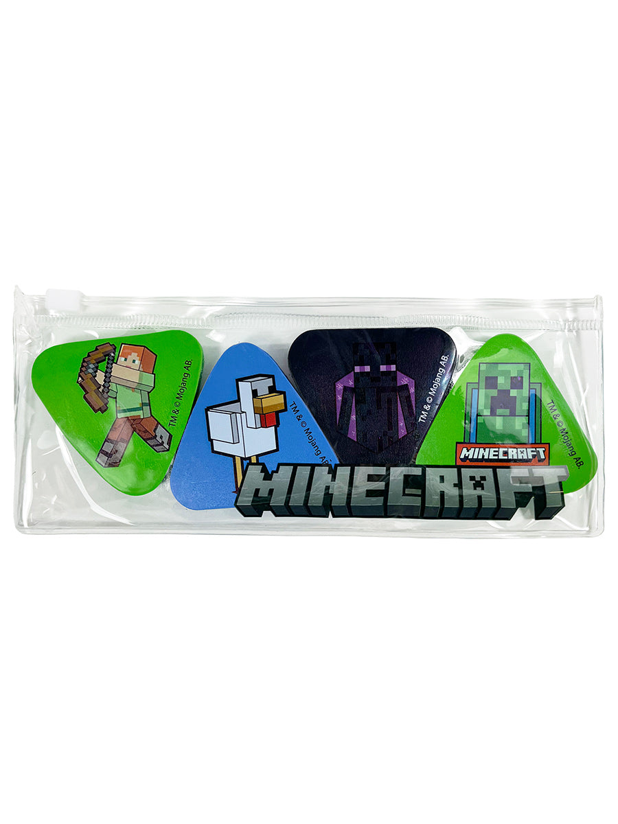 Minecraft Eraser Set