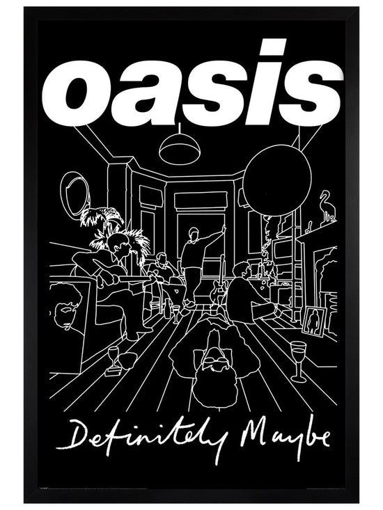 Oasis Definitely Maybe Art Maxi Poster